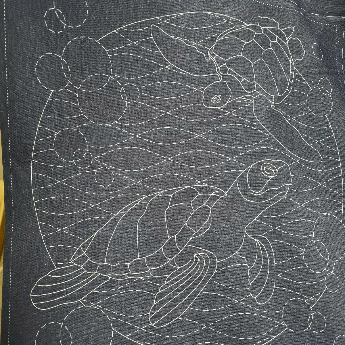 Ocean Sashiko Stitchery Panel by Devonstone – AllThreads