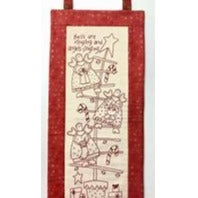 Christmas Angels Stitchery Panel and Pattern by The Birdhouse (Natalie – AllThreads