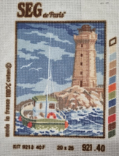 Lighthouse Tapestry Canvas by SEG de Paris – AllThreads