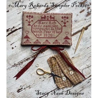 Mary Robards Pocket Cross Stitch Chart by Stacy Nash Primitives ...