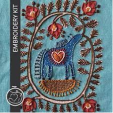 Stanley Embroidery Kit by Kasia Jacquot – AllThreads