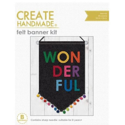 Felt Banner Kit by Create Handmade – AllThreads