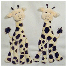 Giraffes By Windflower Embroidery – AllThreads