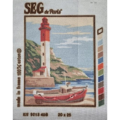 Lighthouse Tapestry Canvas by SEG de Paris – AllThreads