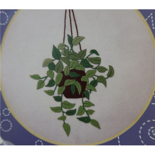 Hanging Pot Embroidery Kit by Make It – AllThreads