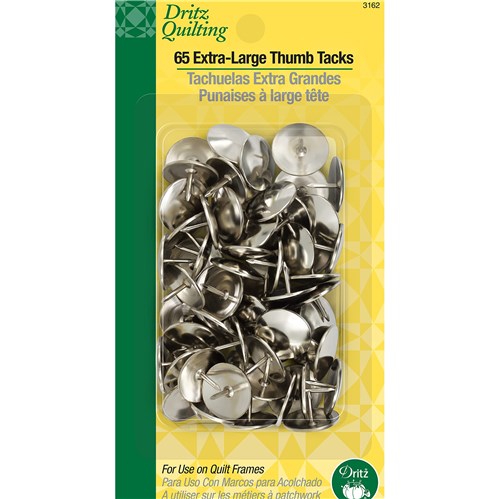 Extra Large Thumb Tacks by Dritz - Pack of 65 – AllThreads