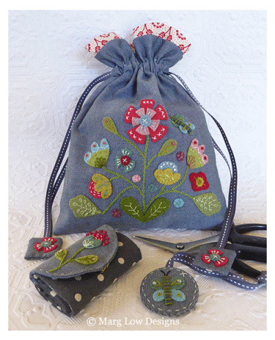 Garden Blooms Pattern by Marg Low Designs – AllThreads