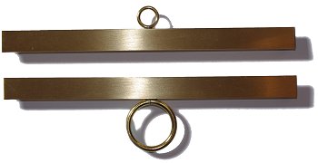 Bell Pull Ends Jesi Brass Rods – AllThreads