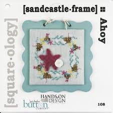 Ahoy-Sandcastle Frame Square-Ology Charts – AllThreads